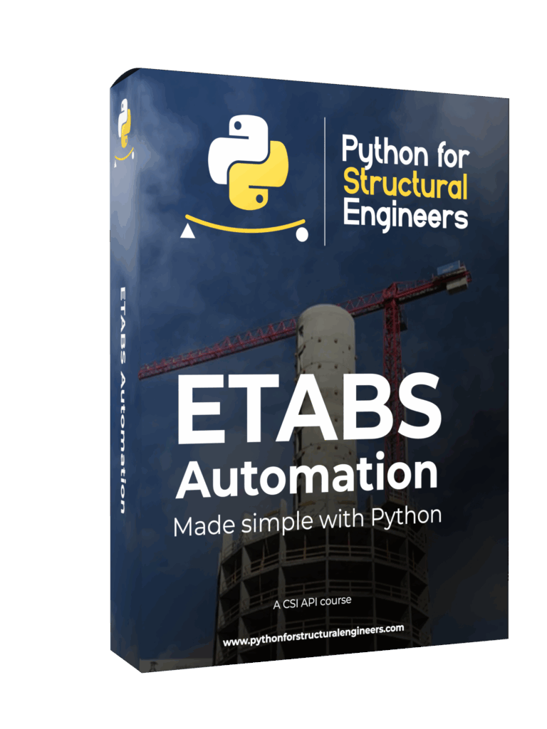 ETABS Automation - Python for Structural Engineers